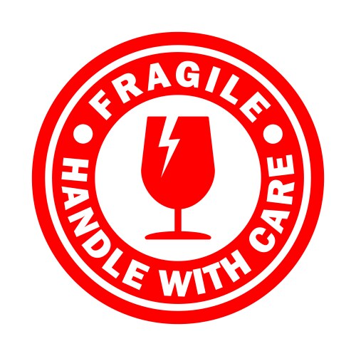 Fragile Sign Vector Images (over 30,000)