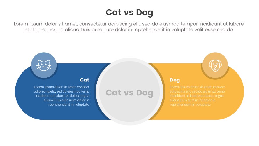 Cat Vs Dog Vector Images (89)