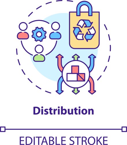 Transparency blue gradient concept icon Royalty Free Vector