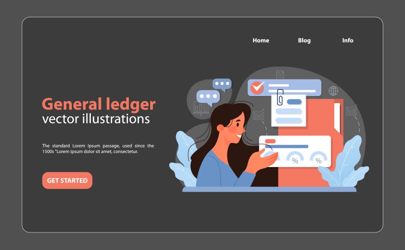 General Ledger Vector Images (over 150)