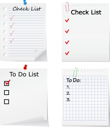 Check List Vector Images (over 89,000)
