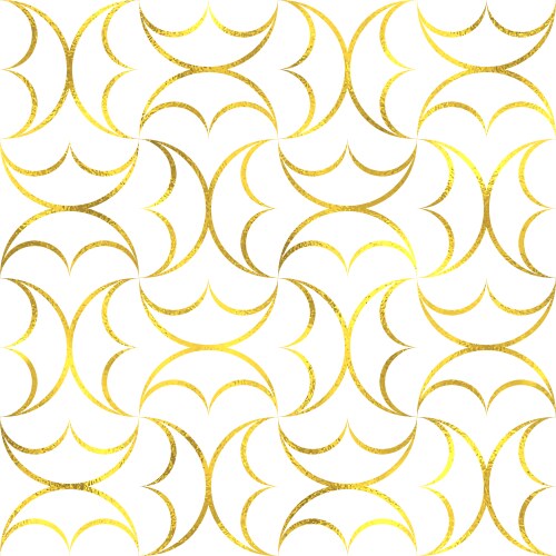 Abstract gold seamless vintage pattern Royalty Free Vector