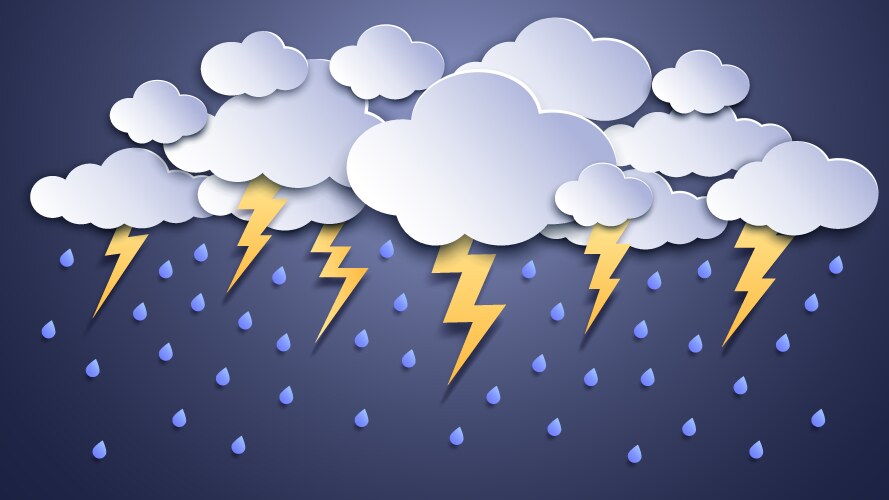 Thunderstorm Vector Images (over 34,000)