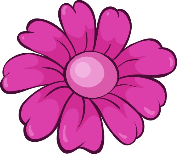 Cartoon Flower Pink Vector Images (over 35,000)