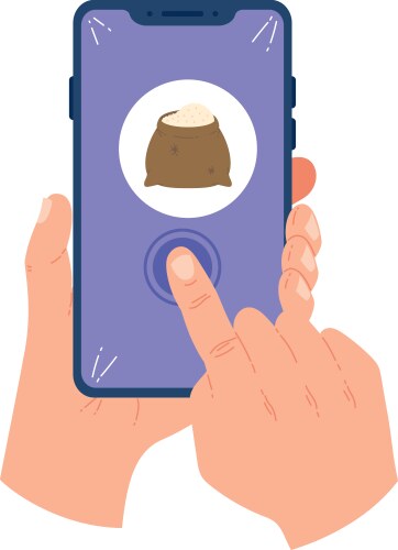 Zakat online tradition Royalty Free Vector Image