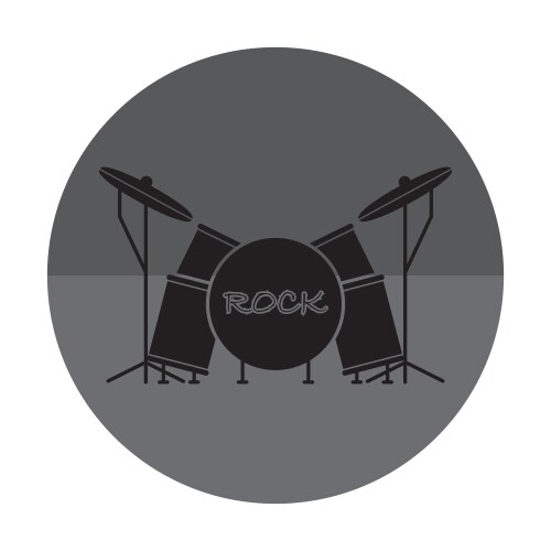 Drum icon Royalty Free Vector Image - VectorStock