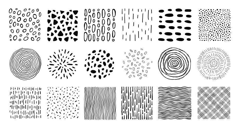 Grayscale Patterns Vector Images (over 16,000)