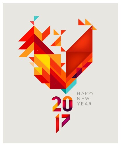 Geometric Rooster Vector Images (over 910)