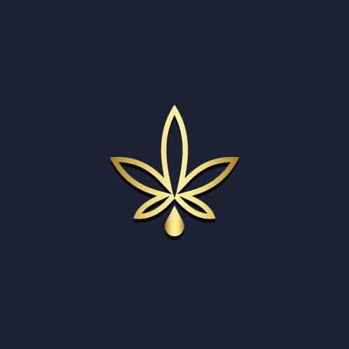 Gold Cannabis Leaf Vector Images (over 1,000)