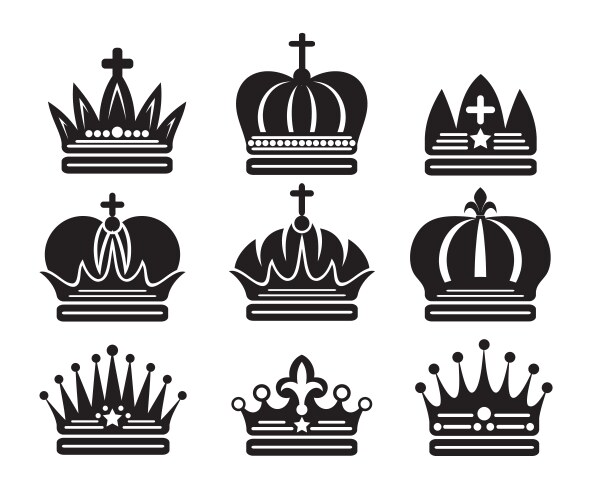 King Queen Silhouette Vector Images (over 16,000)