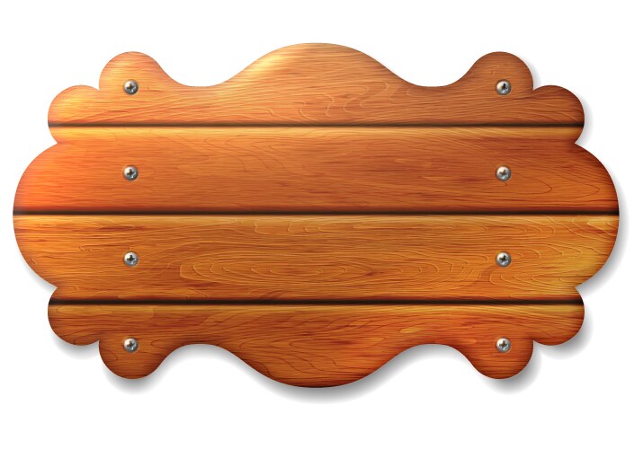 Cucumber on wooden banner Royalty Free Vector Image