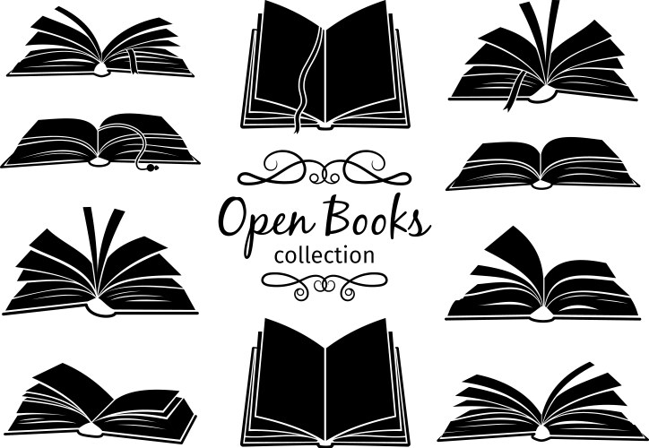 Open Book Outline How To Draw Cool Stuff How To Draw An Open Book