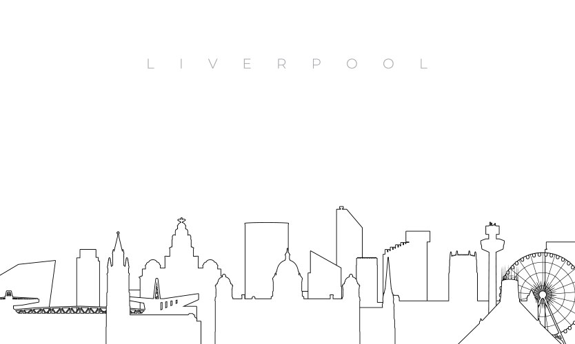 Liverpool Skyline Vector Images (over 230)