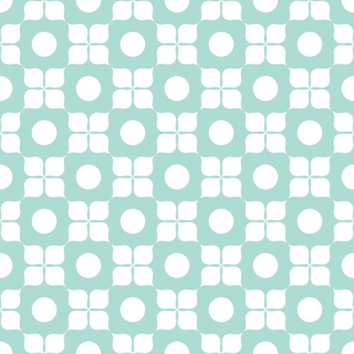 Geometric rounded sky seamless pattern background Vector Image