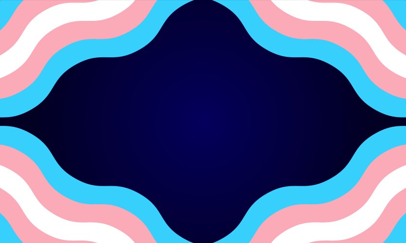 Flag background international trans day Royalty Free Vector