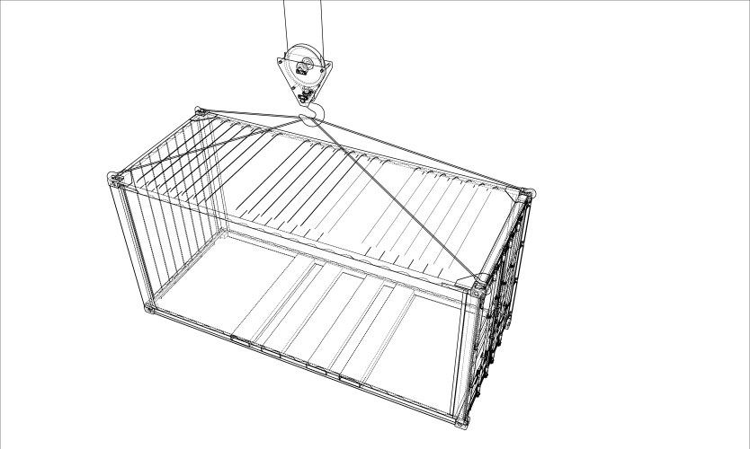 Packaged cargo Royalty Free Vector Image - VectorStock