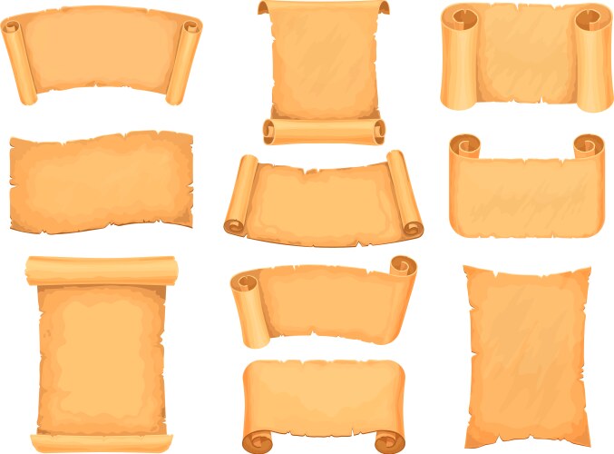 Cartoon Scroll Vector Images (over 17,000)