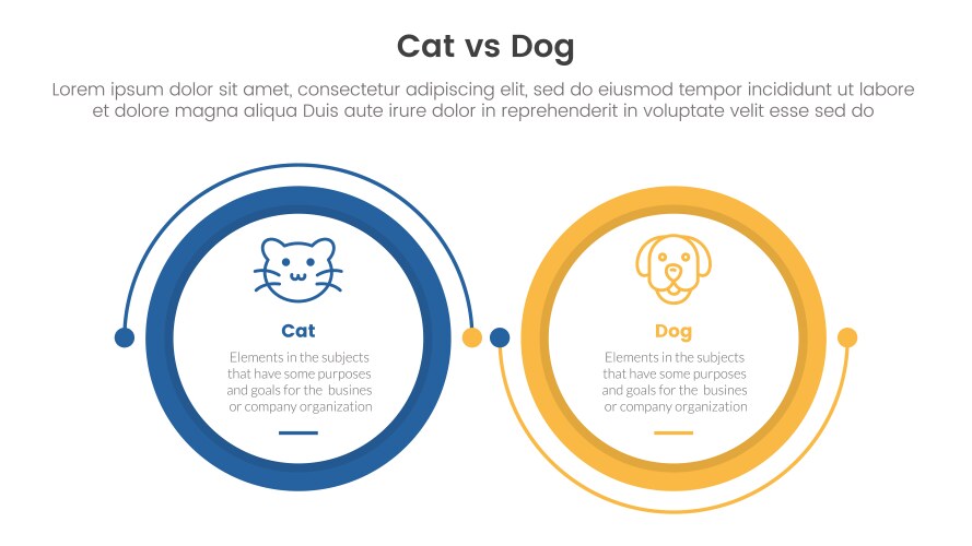 Cat Vs Dog Vector Images (89)