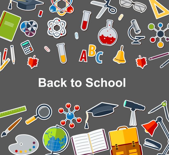 School tag Royalty Free Vector Image - VectorStock