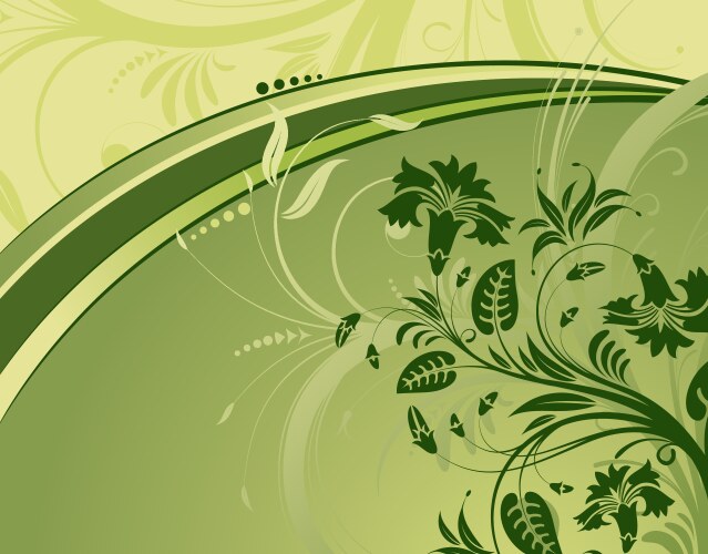 Flower design background Royalty Free Vector Image