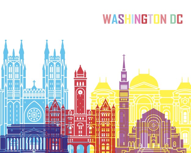 Washington Dc Skyline Vector Images (over 750)