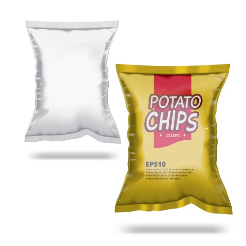 Mockup Chip Bag Vector Images (over 510)