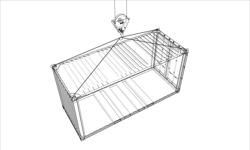 Packaged cargo Royalty Free Vector Image - VectorStock