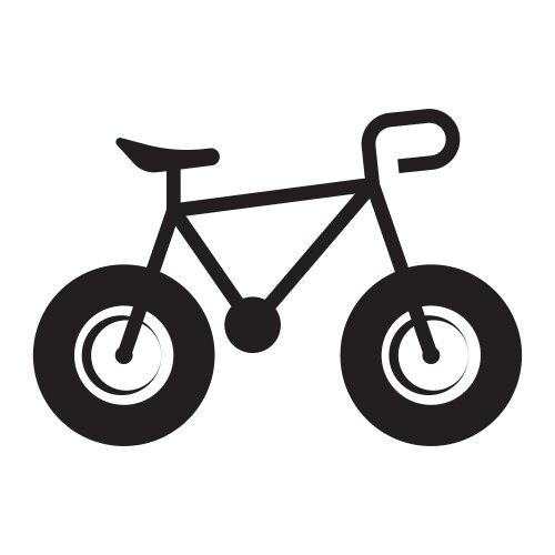 Fixie wheels icon Royalty Free Vector Image - VectorStock