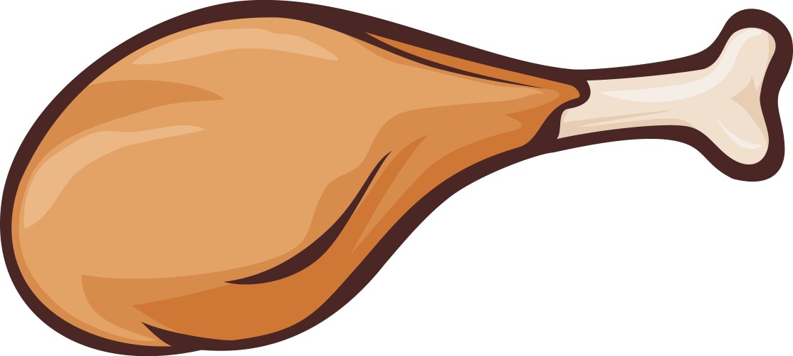 Chicken Leg Cartoon Vector Images (over 4,400)