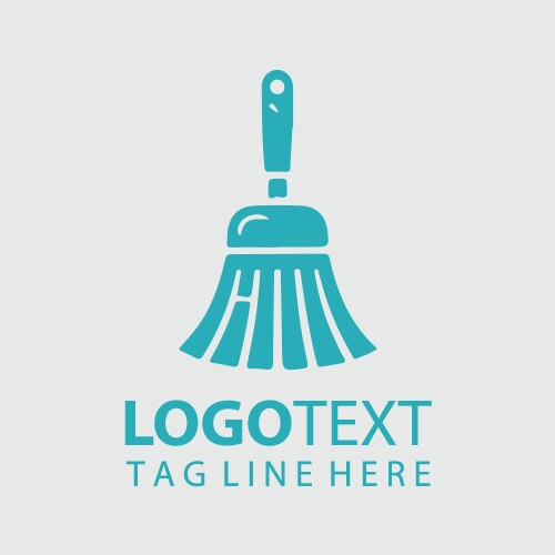Cleaner logo Royalty Free Vector Image - VectorStock