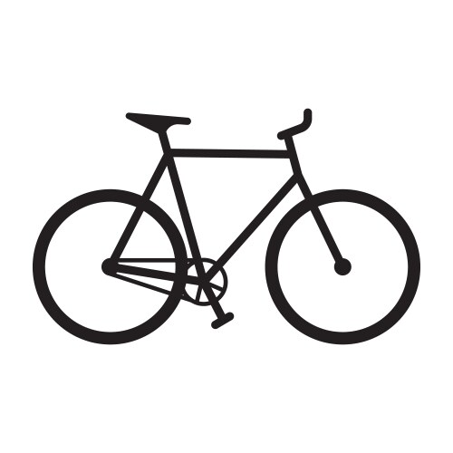 Fixie wheels icon Royalty Free Vector Image - VectorStock