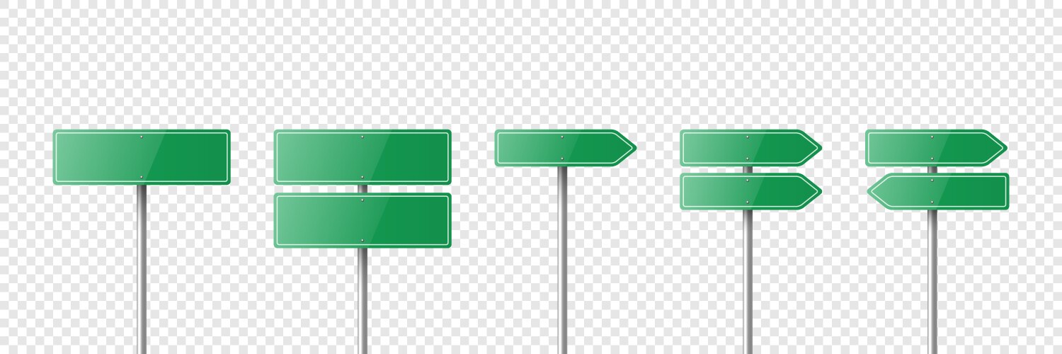 Green warning danger stop sign frame icon Vector Image