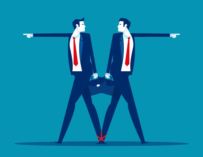 Think differently Royalty Free Vector Image - VectorStock