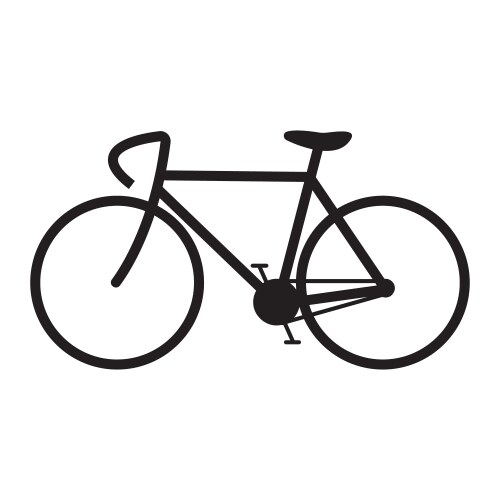 Fixie bike icon Royalty Free Vector Image - VectorStock