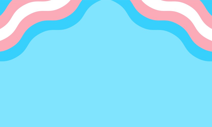 Colorful background international transgender day Vector Image