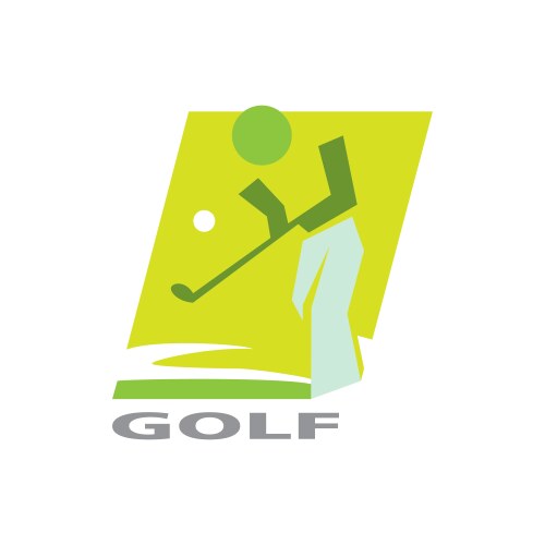 Golf magic logo Royalty Free Vector Image - VectorStock