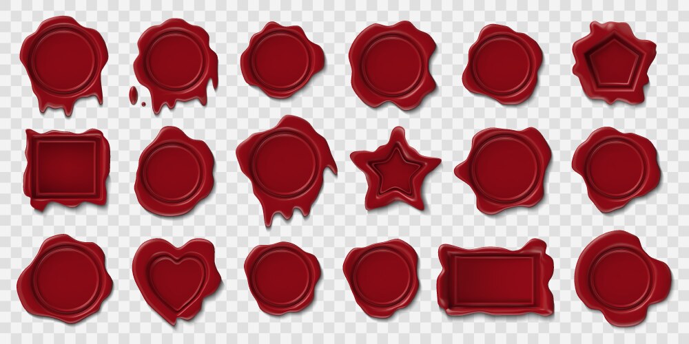 Wax Stamp Vector Images (over 4,200)