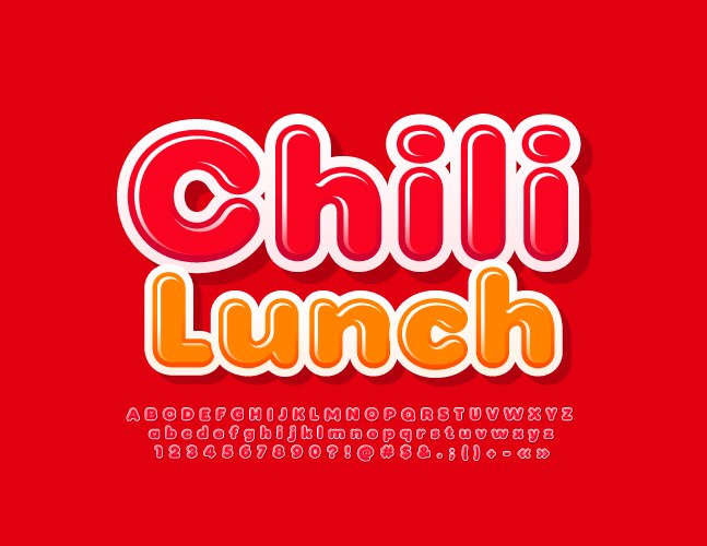 Chili Font Vector Images (over 470)