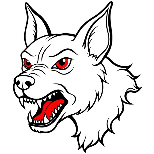 Aggressive Dog Vector Images (over 3,700)