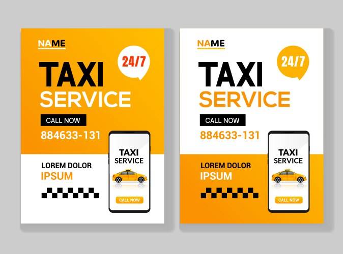 Electronics industry poster template layout Vector Image