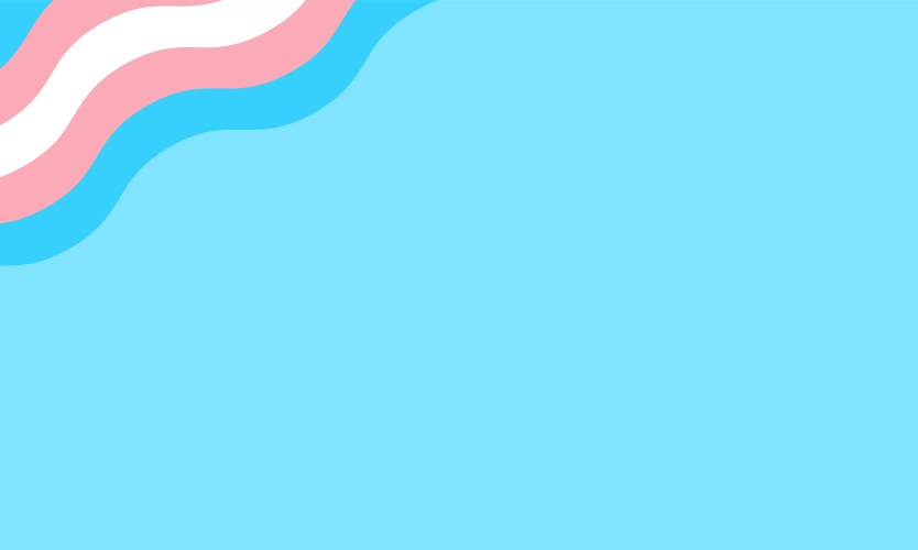 Colorful background international transgender day Vector Image