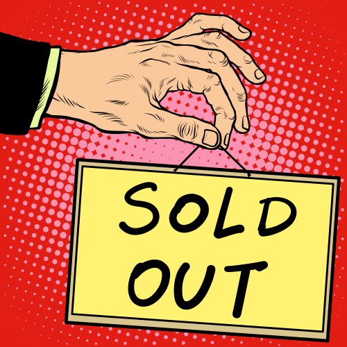 Sold Out Sign Vector Images (over 1,400)