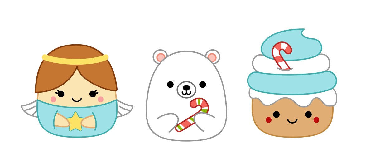 Squishmallow Vector Images (over 520)