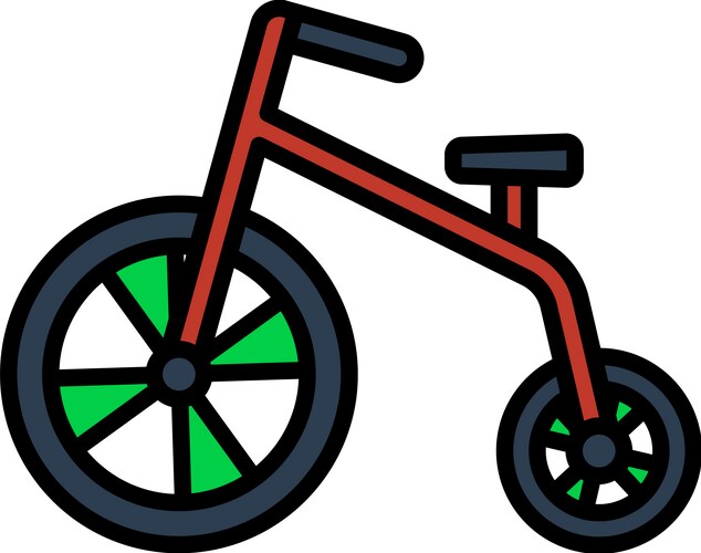 Drift trike Royalty Free Vector Image - VectorStock