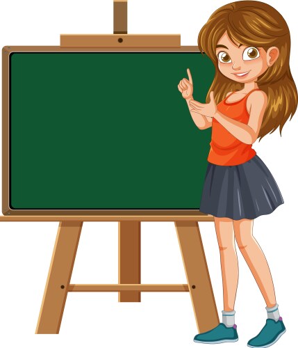 Girl Pointing Vector Images (over 15,000)