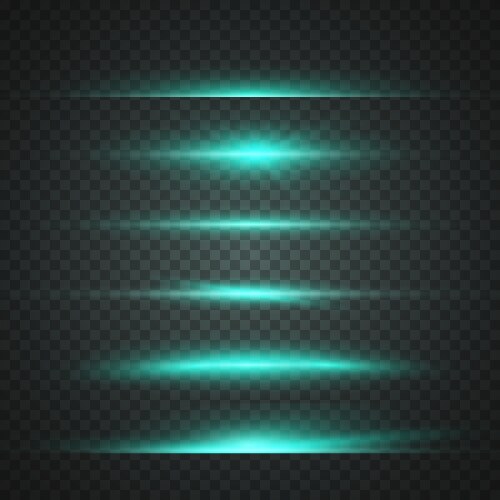 Transparent lens flare effect set Royalty Free Vector Image