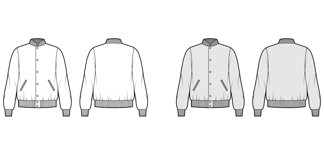 Jacket Template Vector Images (over 15,000)