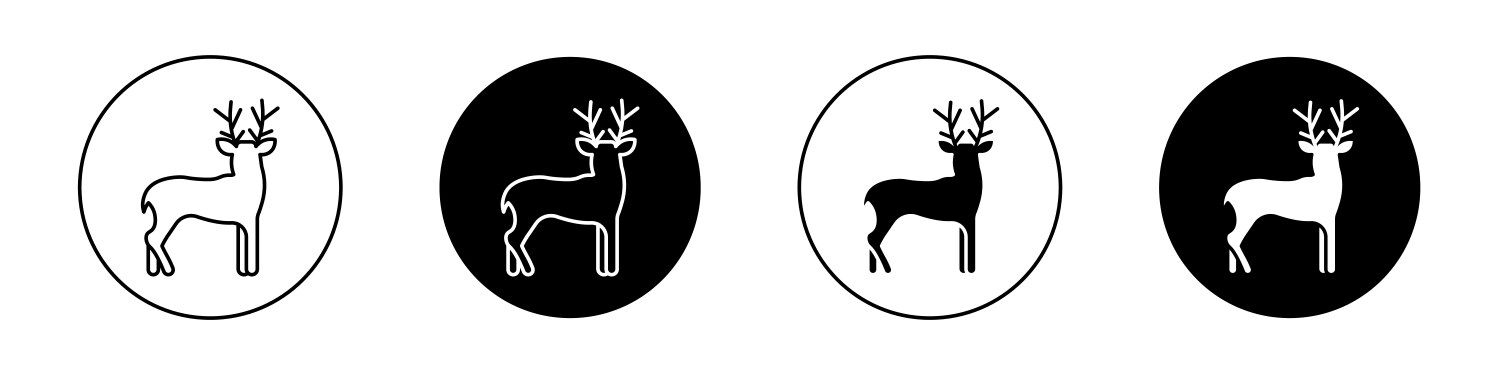 Whitetail Vector Images (over 360)