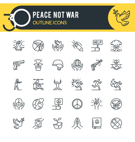 Peace Dove Outline Vector Images (over 5,900)