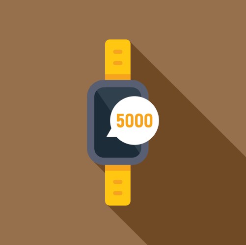 Running app icon showing jogging activity tracker Vector Image